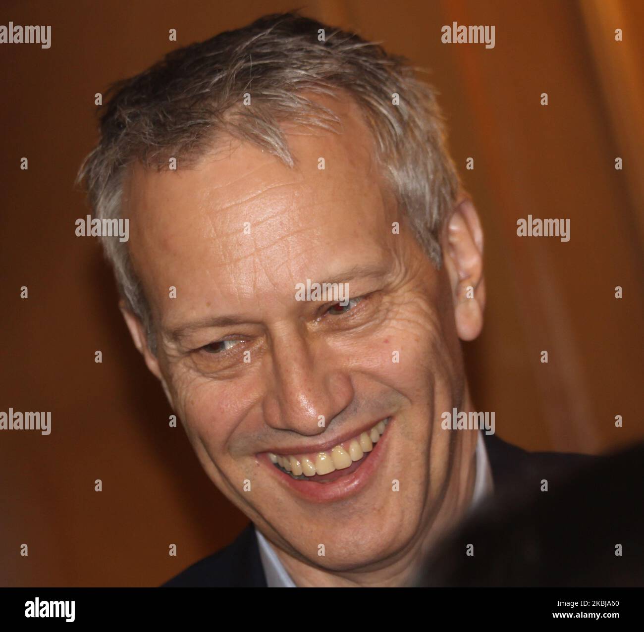 President and CEO of The Coca-Cola Company James Quincey smiles during ...