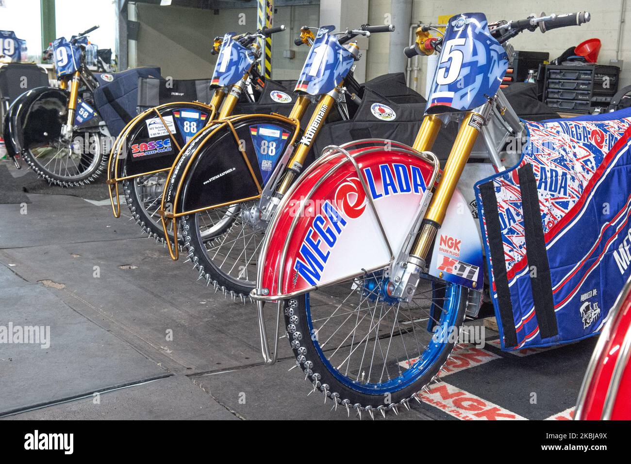 Speedway bikes hi-res stock photography and images - Alamy