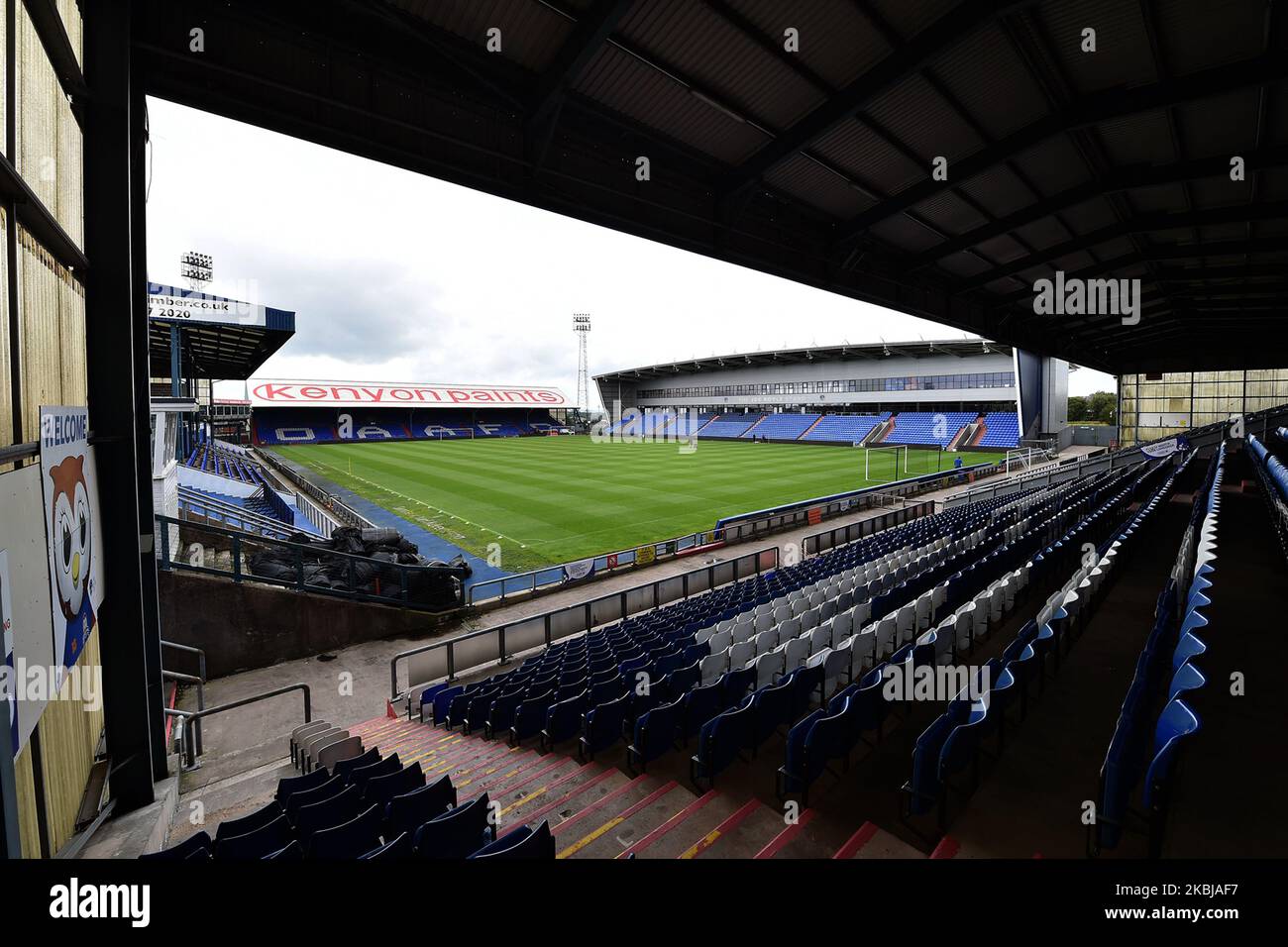 General view of Boundary Park, home ground of Oldham Athletic. (Photo ...