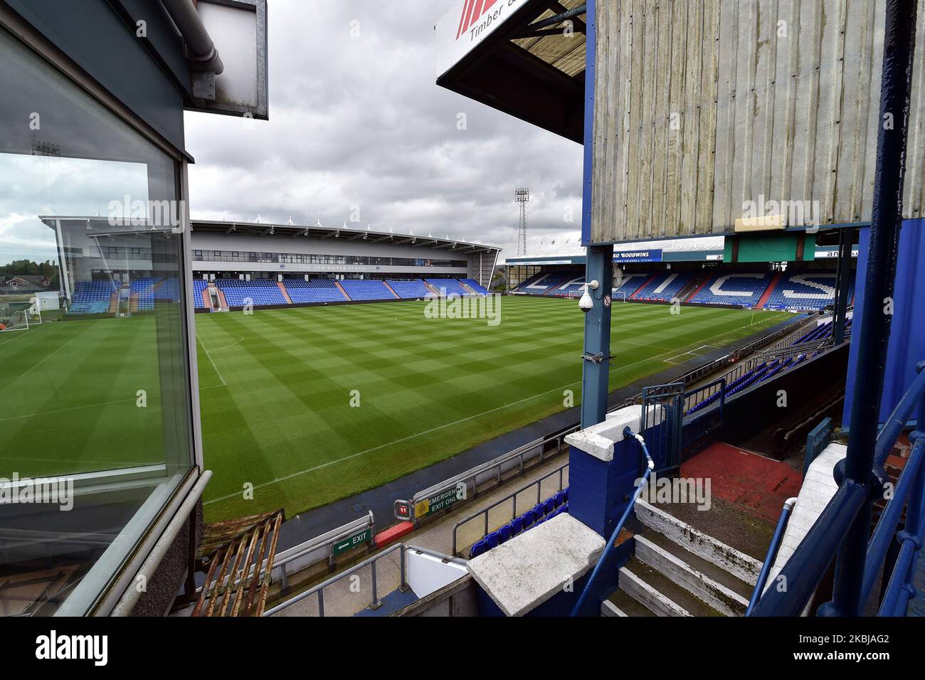General view of Boundary Park, home ground of Oldham Athletic. (Photo ...