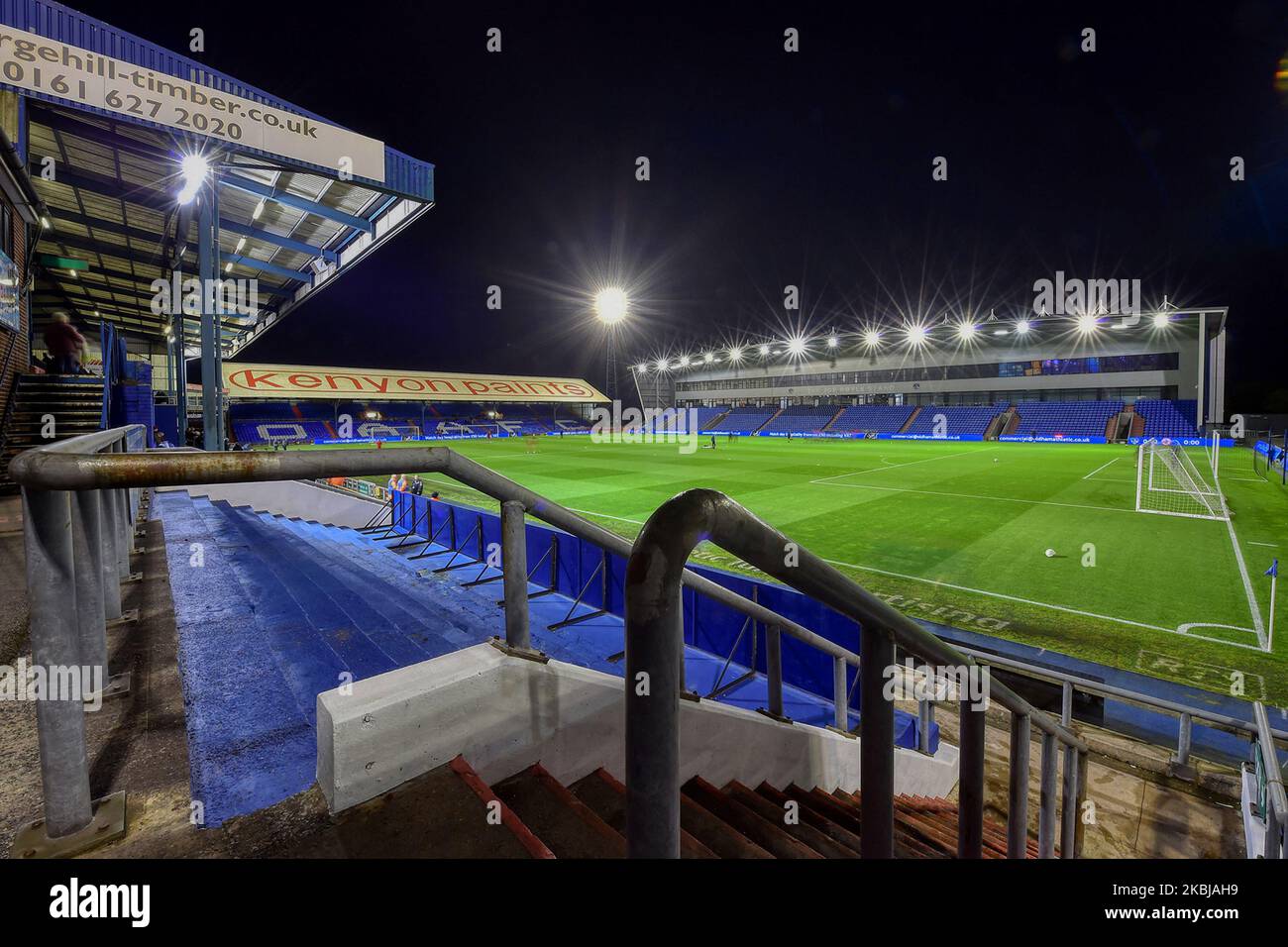 General view of Boundary Park, home ground of Oldham Athletic. (Photo ...