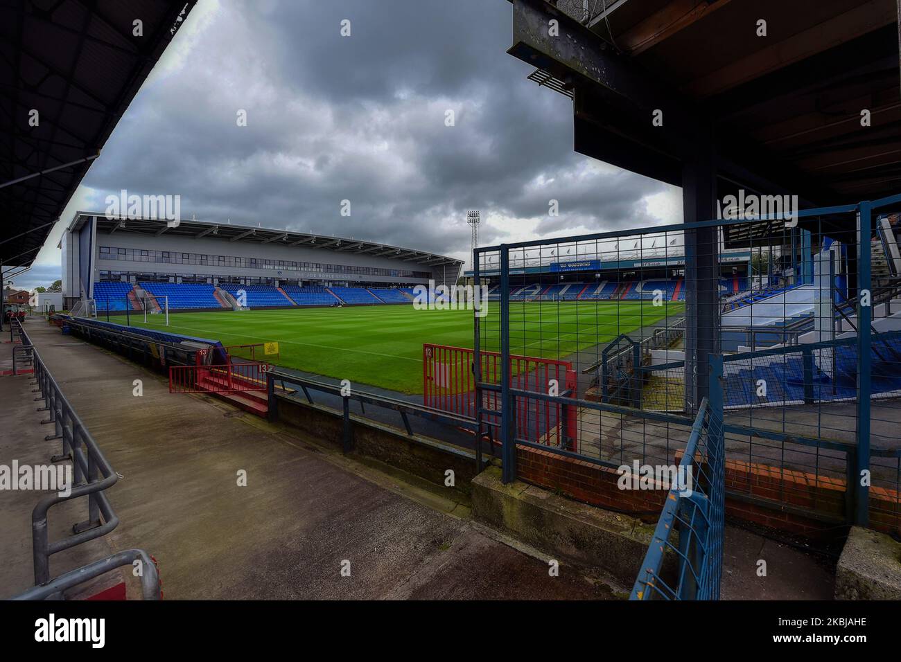 General view of Boundary Park, home ground of Oldham Athletic. (Photo ...