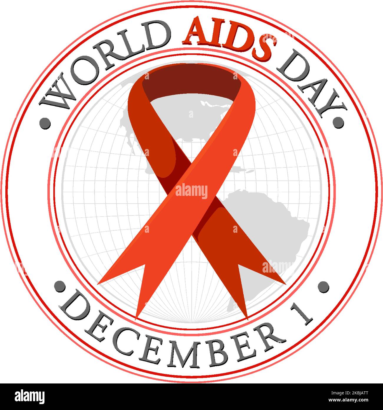 World AIDS Day Poster Design illustration Stock Vector Image & Art - Alamy