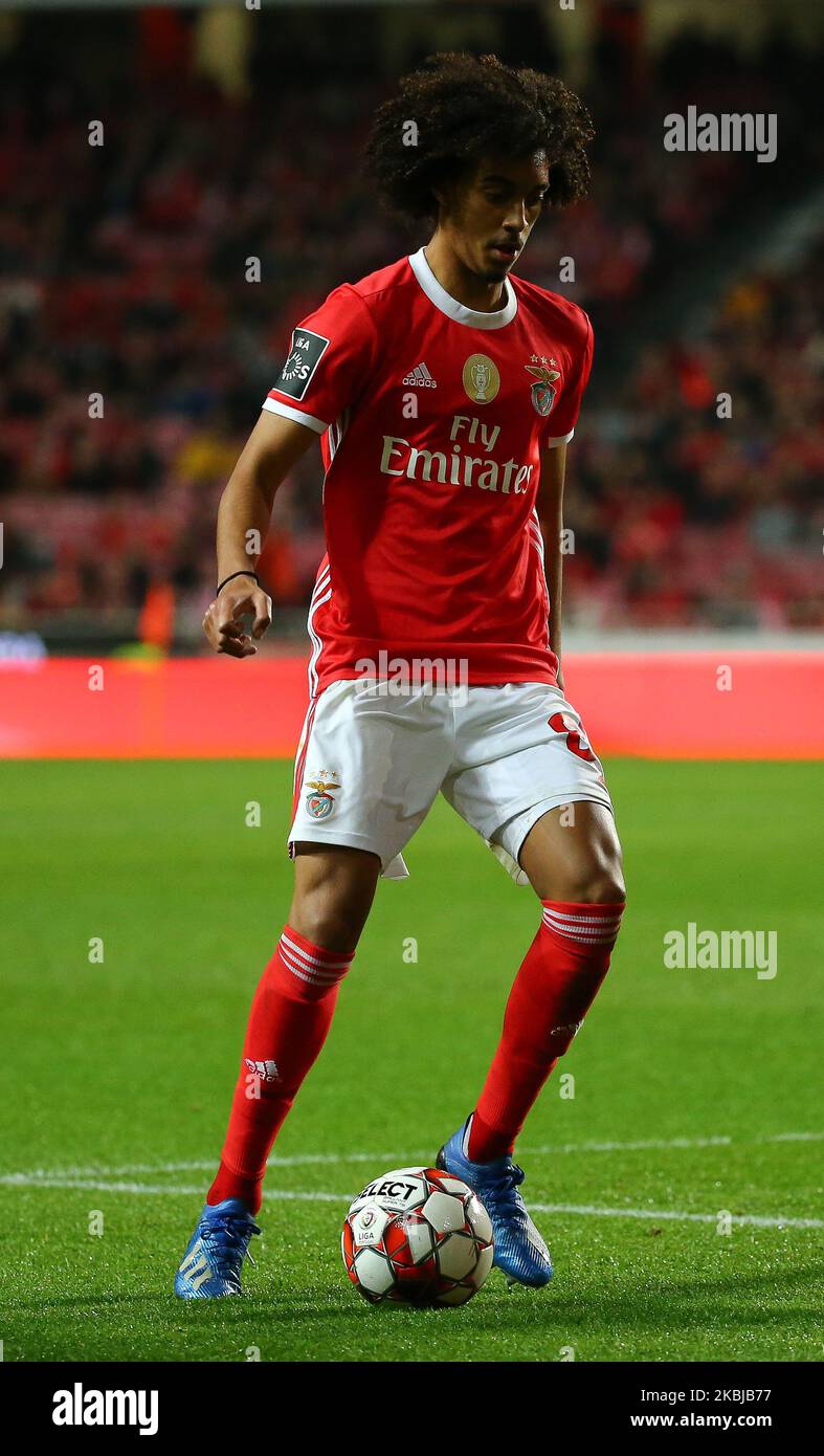 Tomas Tavares of SL Benfica in action during the Liga NOS match between ...