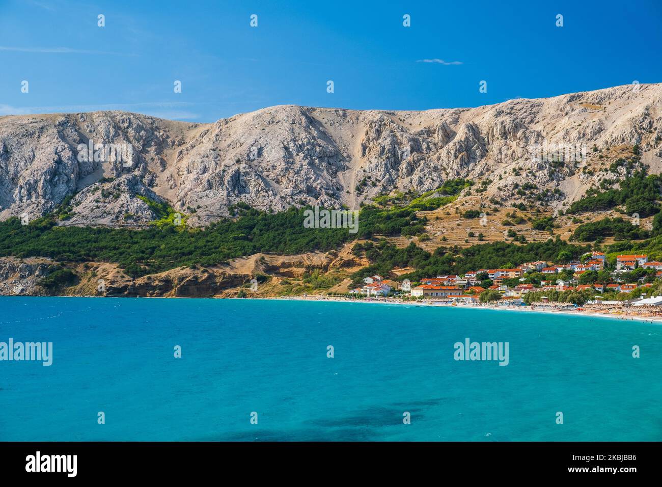 View on baska bay hi-res stock photography and images - Alamy