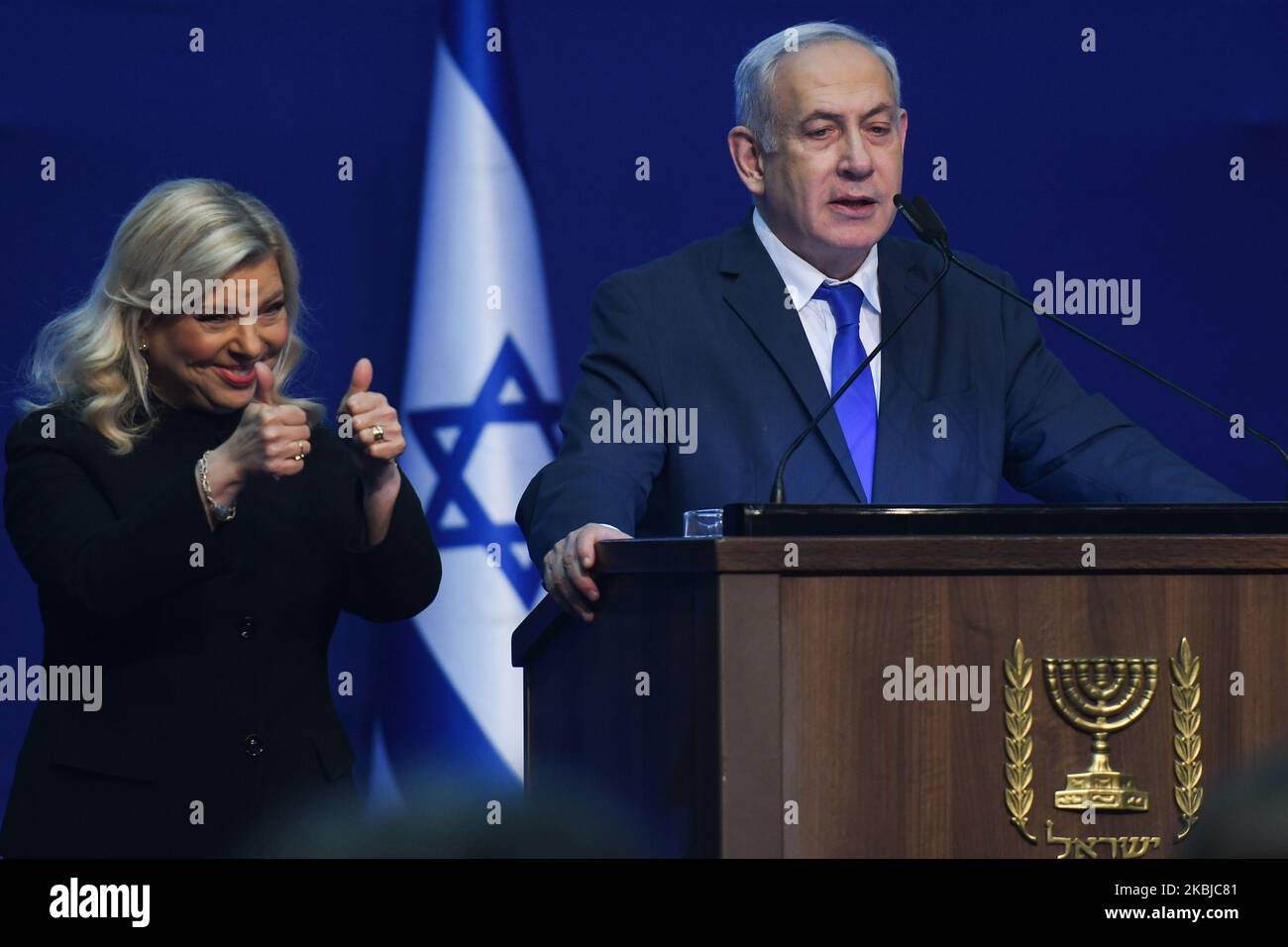 Sara netanyahu hi-res stock photography and images - Alamy