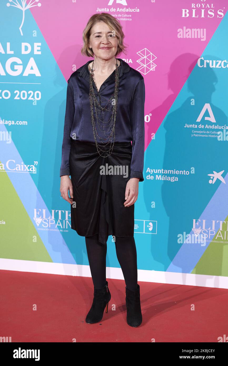 Maria Pujalte attends the 23rd Malaga Film Festival Cocktail Party ...