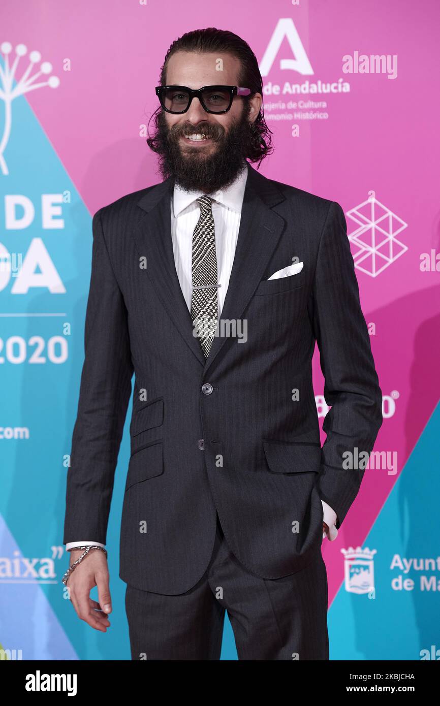 Ibrahim Al Shami attends the 23rd Malaga Film Festival Cocktail Party ...