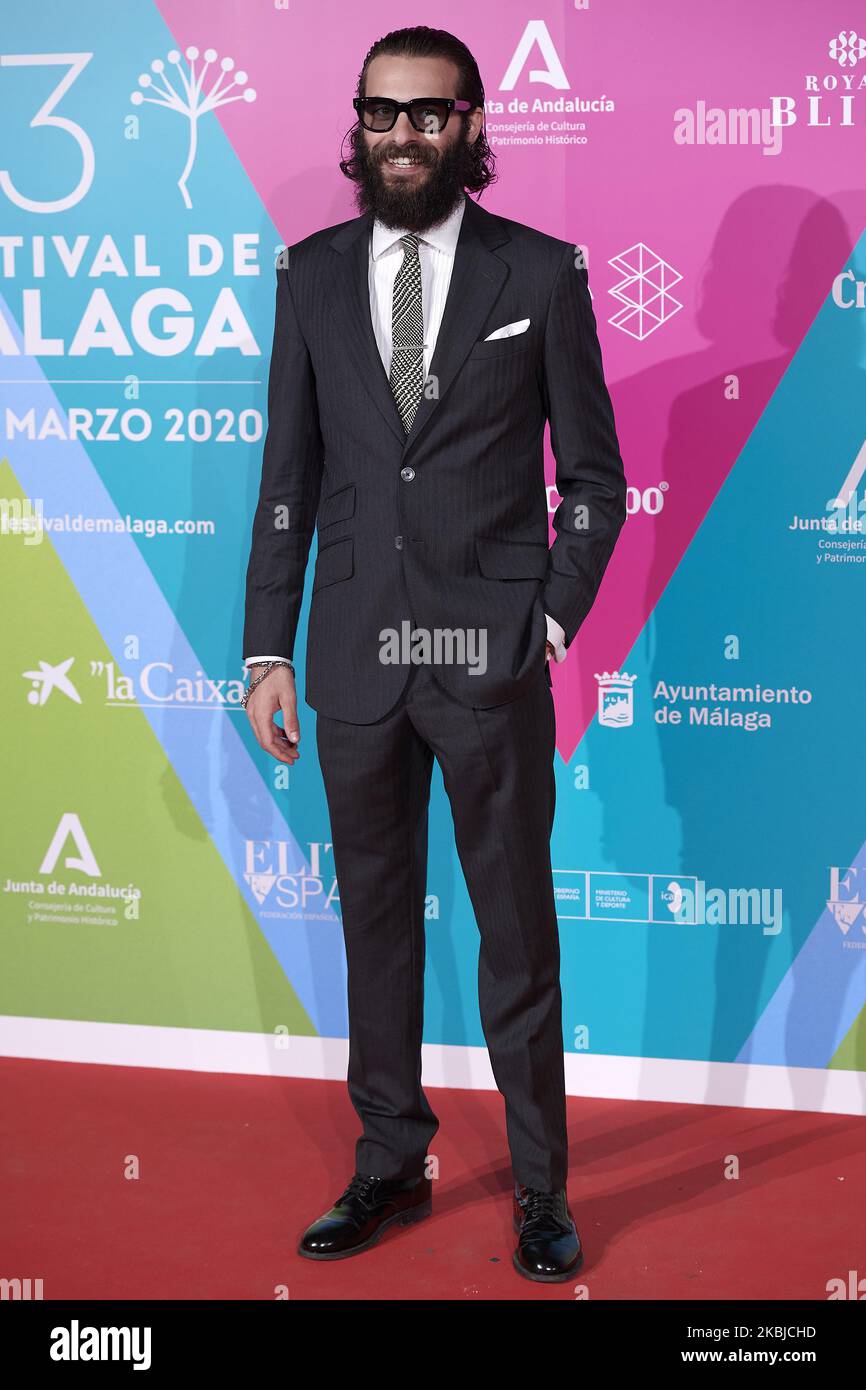 Ibrahim Al Shami attends the 23rd Malaga Film Festival Cocktail Party ...