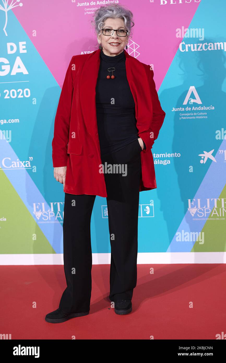 Kiti Manver attends the 23rd Malaga Film Festival Cocktail Party ...