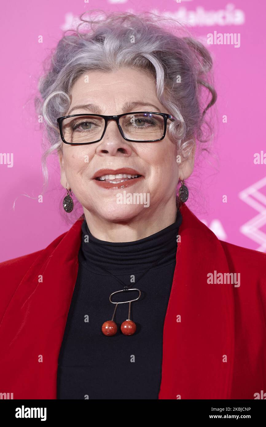 Kiti Manver attends the 23rd Malaga Film Festival Cocktail Party ...
