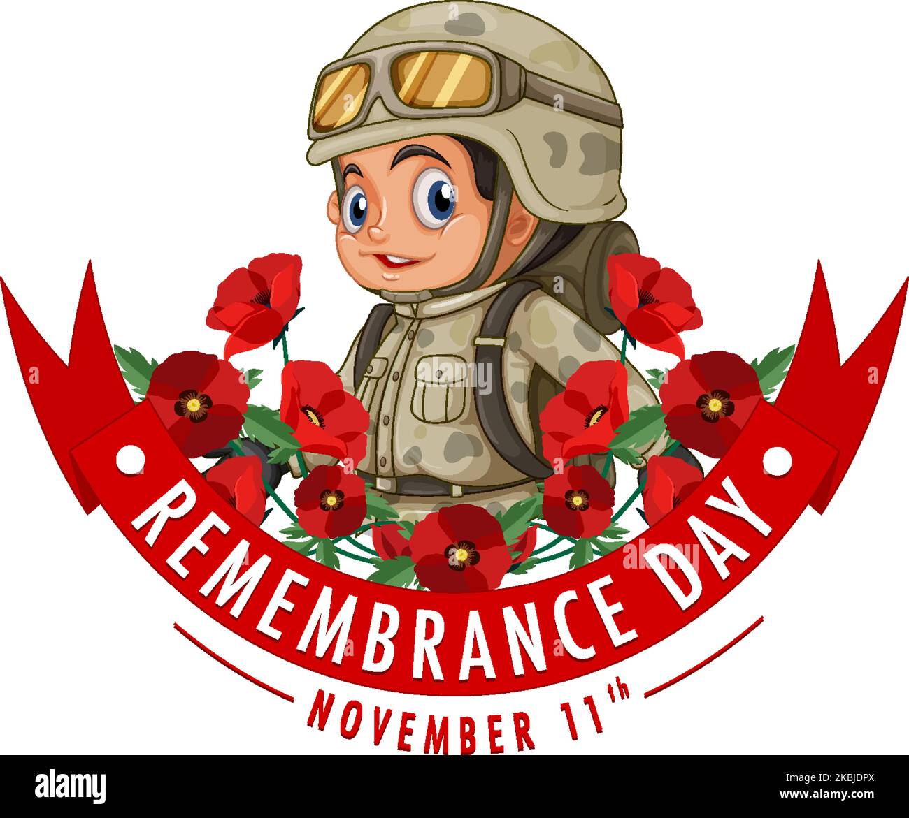 Remembrance Day Logo Design illustration Stock Vector Image & Art - Alamy