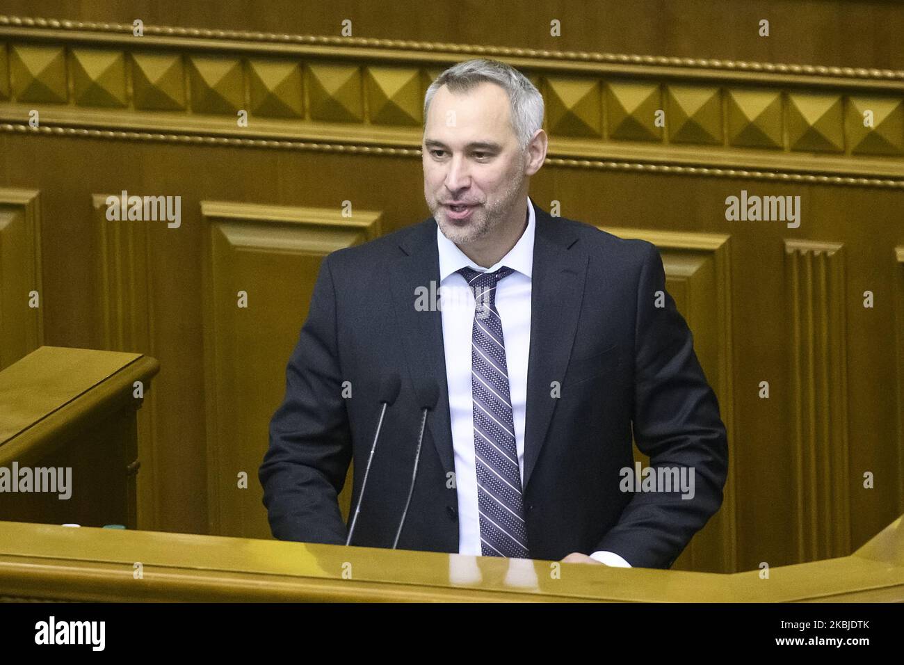 Prosecutor general of ukraine ruslan ryaboshapka hi-res stock ...