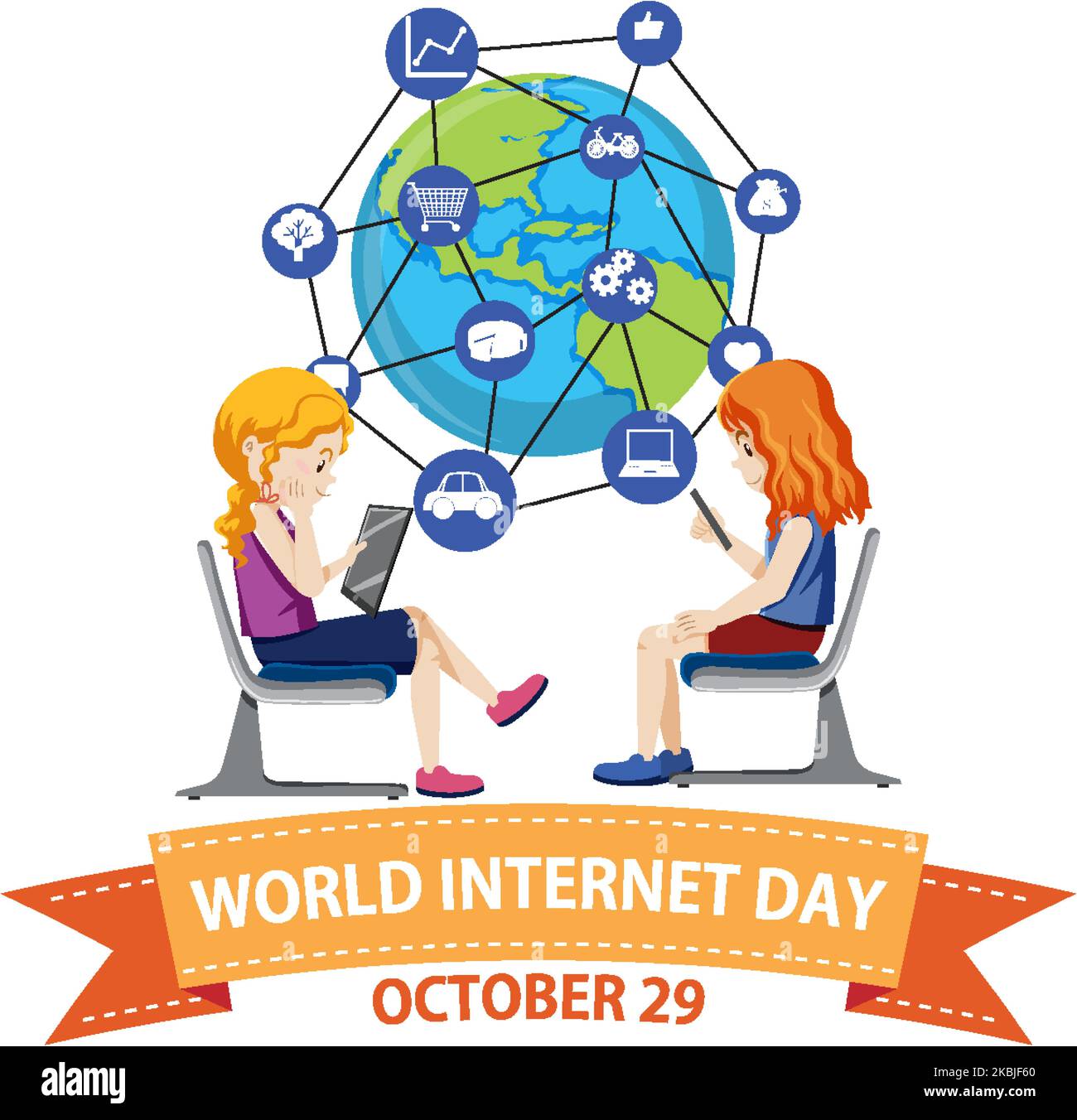 World Internet Day Banner Design illustration Stock Vector Image & Art ...