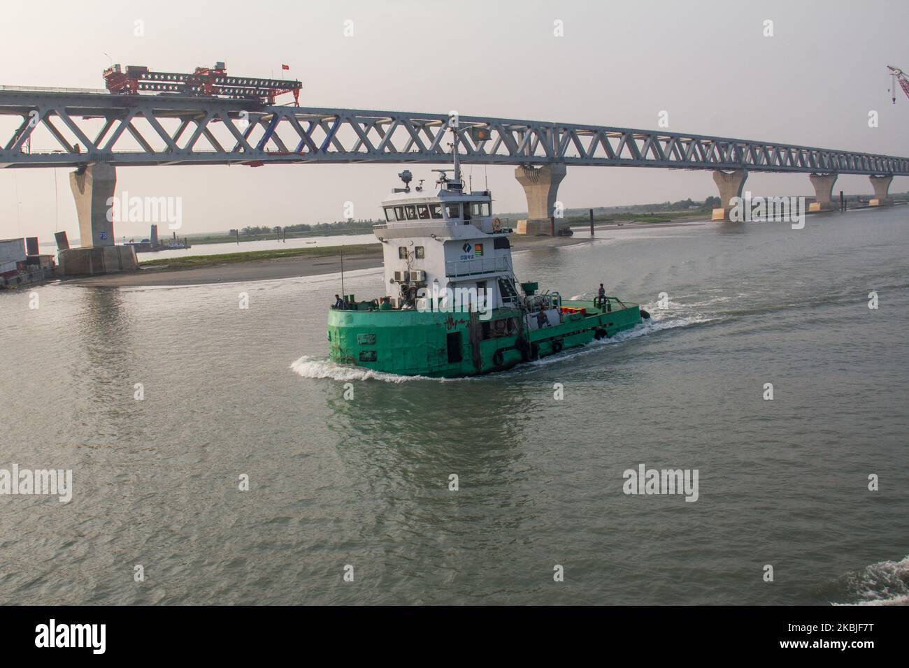 A view of the Padma bridge in Dhaka, Bangladesh, on March 5, 2020. The ...