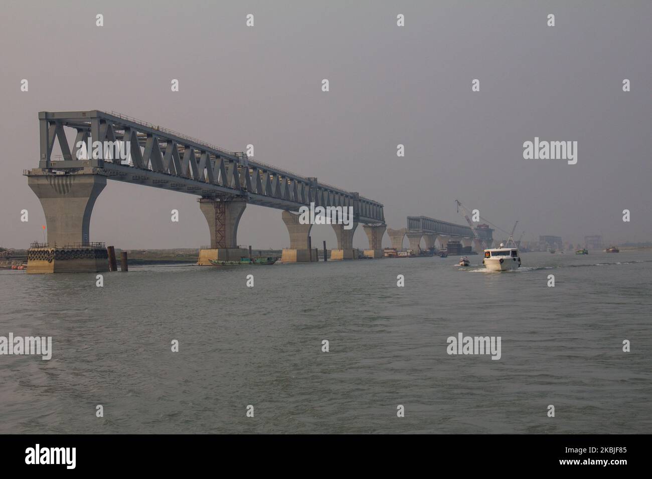 A view of the Padma bridge in Dhaka, Bangladesh, on March 5, 2020. The ...