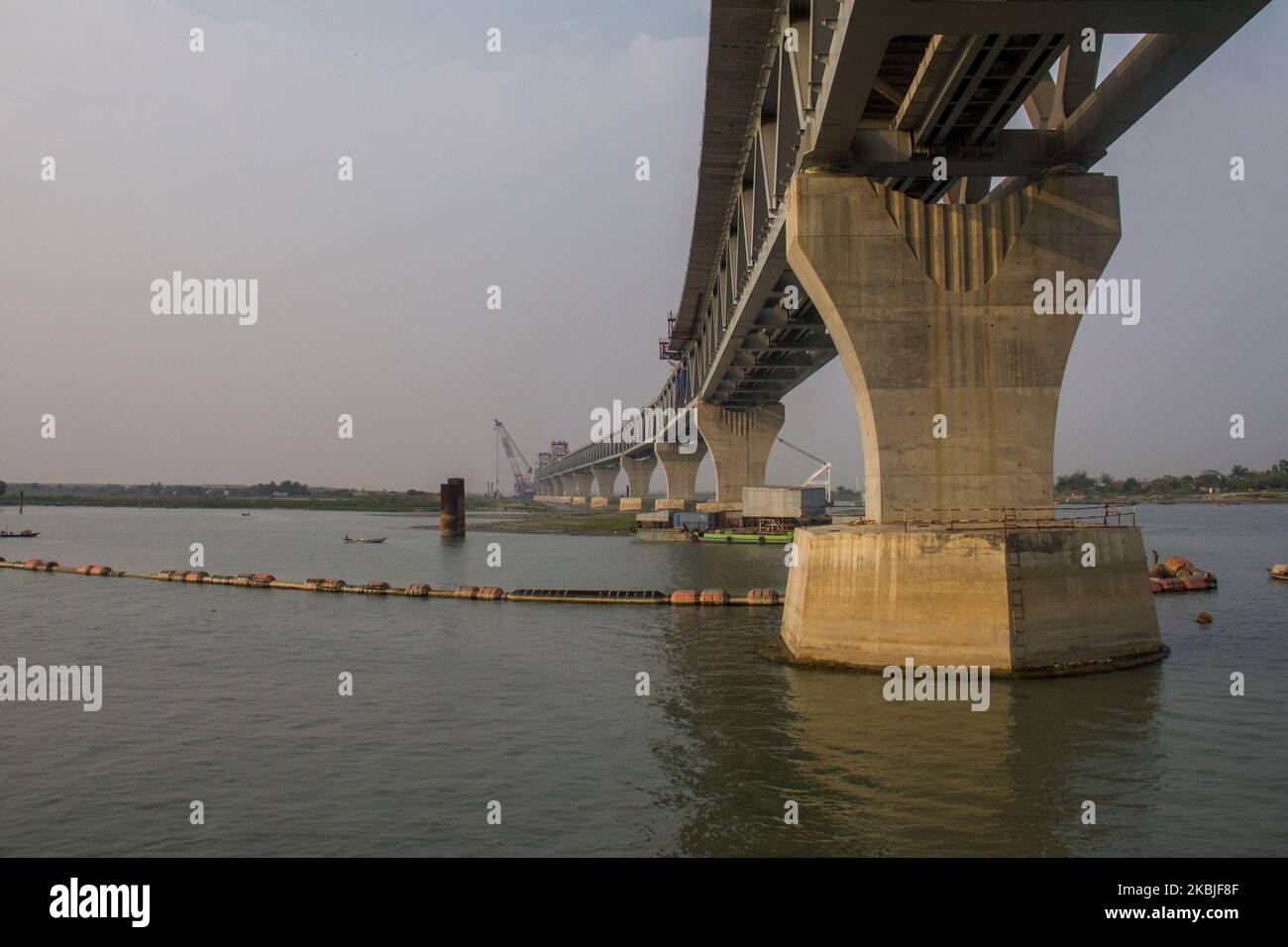 A view of the Padma bridge in Dhaka, Bangladesh, on March 5, 2020. The ...