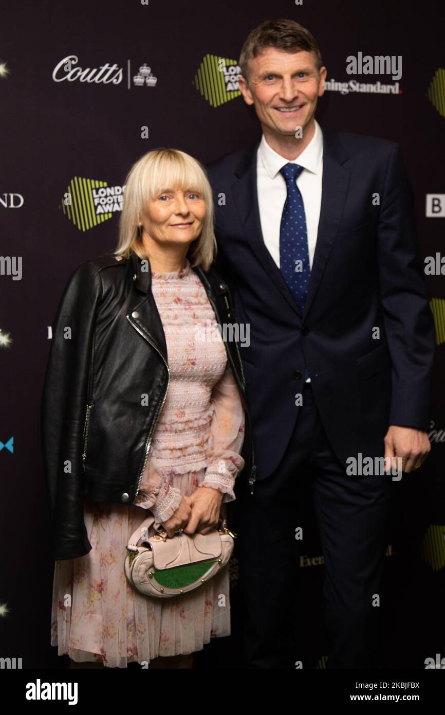 Tore Andre Flo attends London Football Awards at The Roundhouse on ...