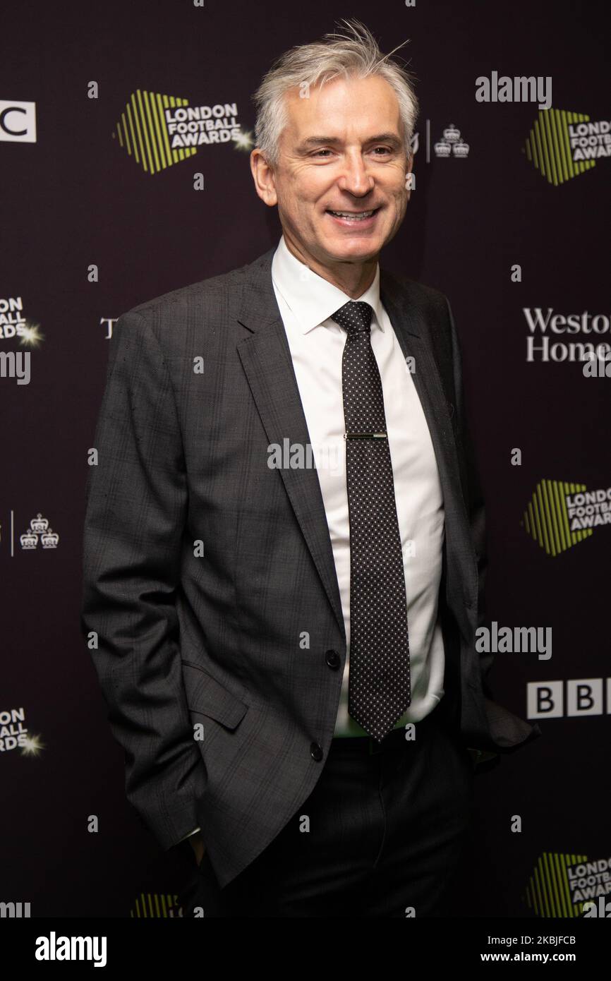 Alan Smith attends London Football Awards at The Roundhouse on March 05 ...