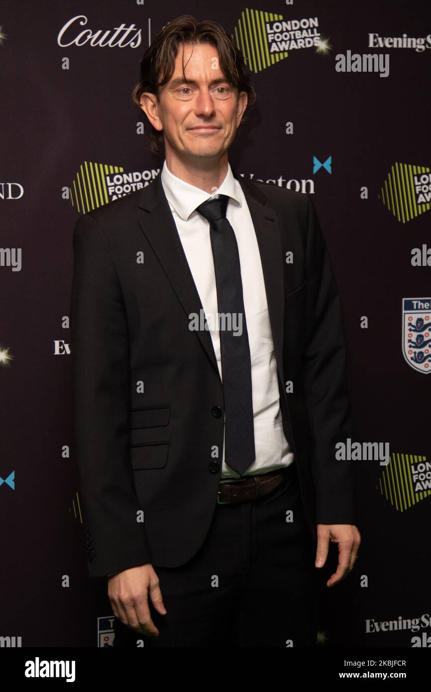 Thomas frank attends london football awards hi-res stock photography ...