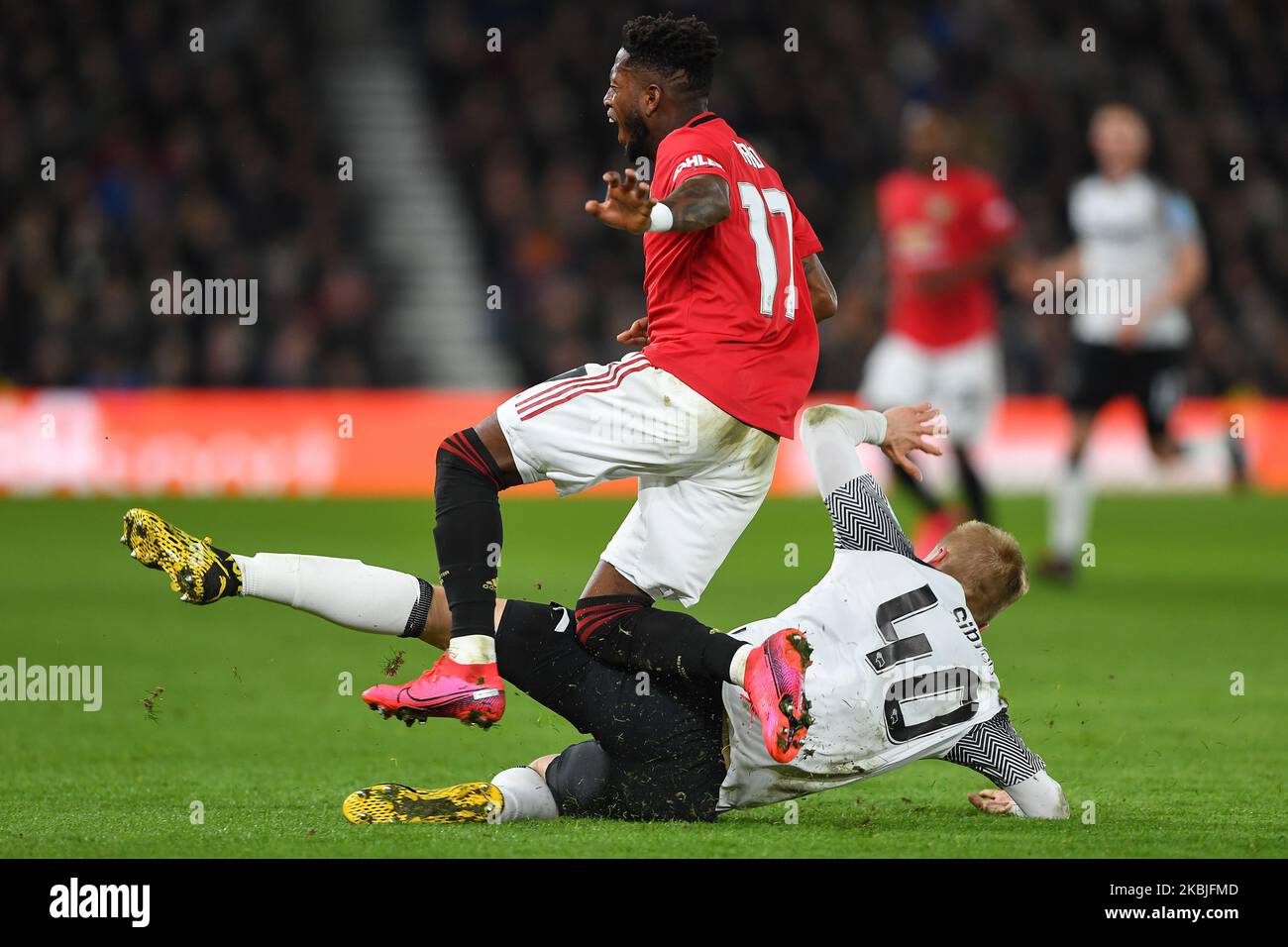 Derby county tackles fred hi-res stock photography and images - Alamy