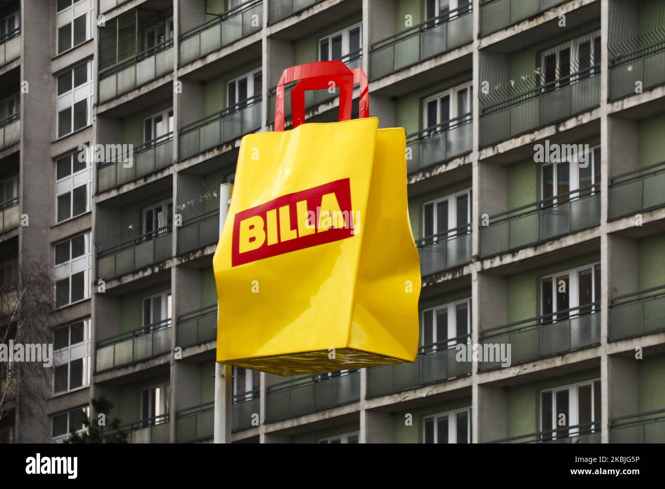 Billa supermarket logo hi-res stock photography and images - Alamy