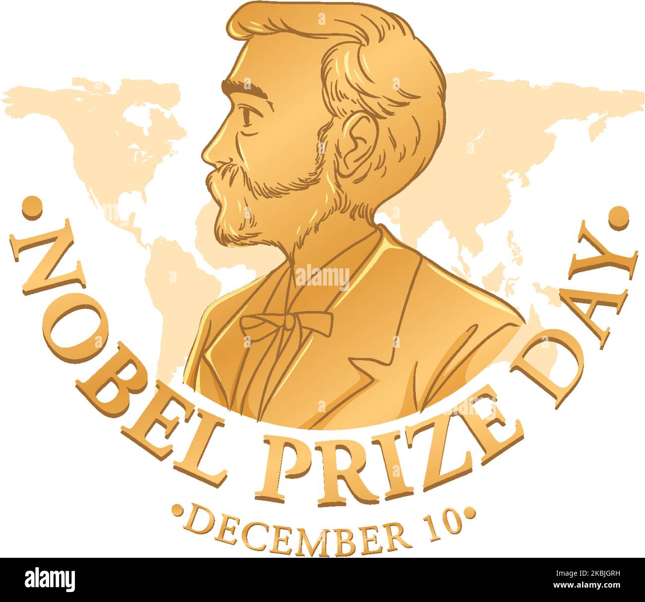 Nobel Prize Day Banner Design illustration Stock Vector Image & Art - Alamy