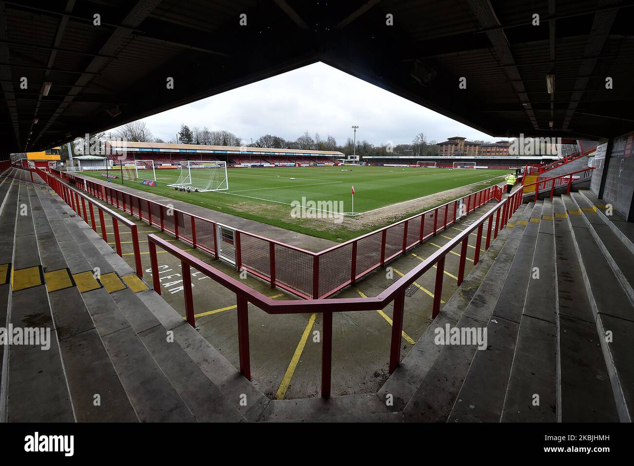 General view of broadfield stadium hi-res stock photography and images ...