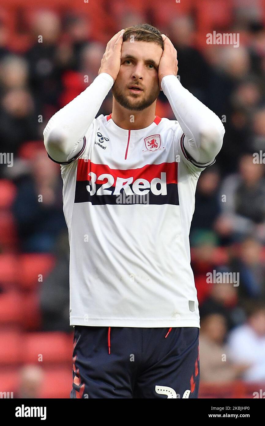 Lewis wing of middlesbrough disappointed hi-res stock photography and ...