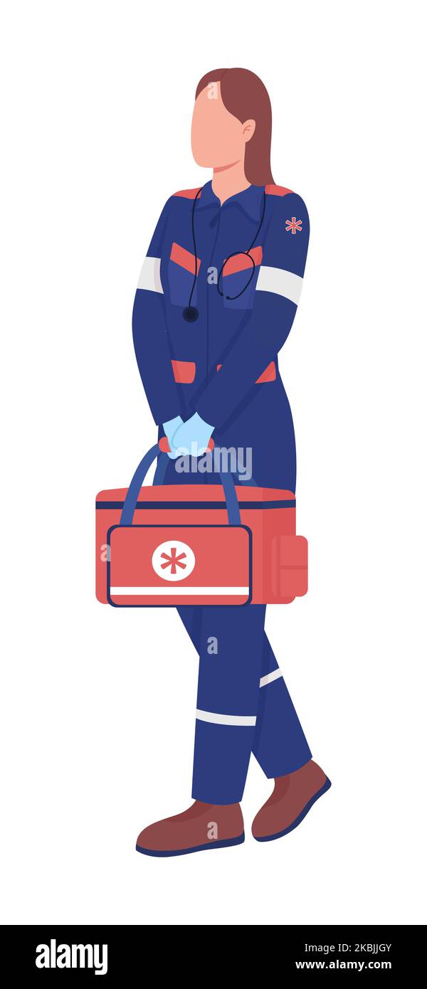 Lady paramedic Stock Vector Images - Alamy