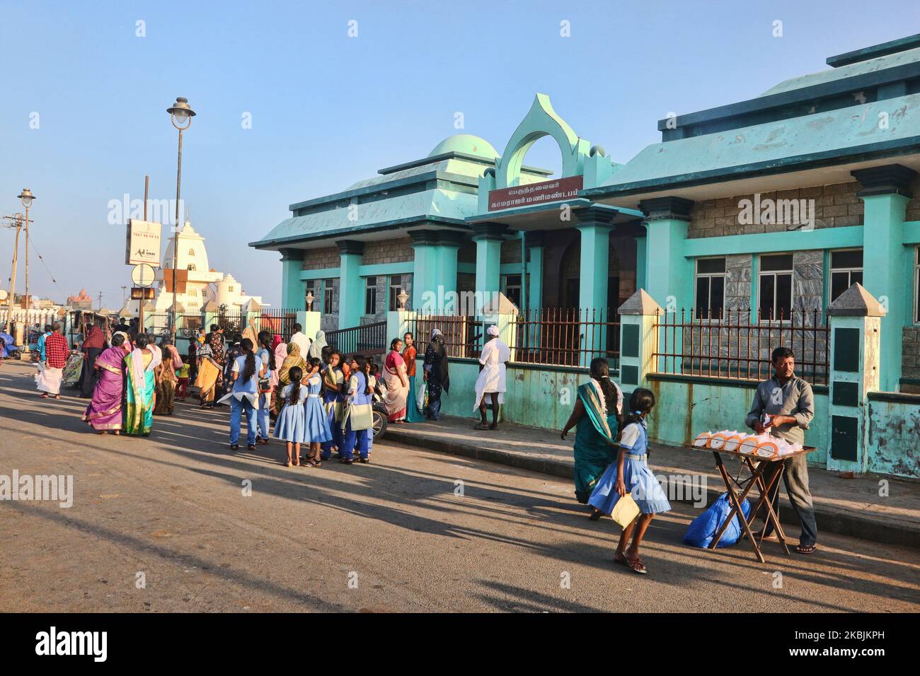 Kamarajar Mandapam (Kamarajar Memorial) in Kanyakumari, Tamil Nadu ...
