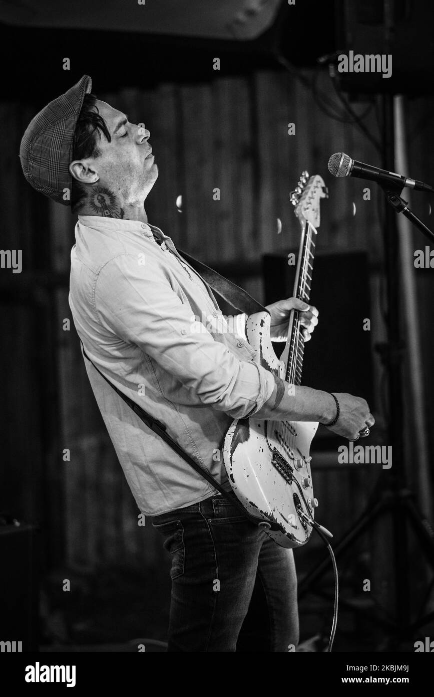 Blues musician Dan Patlansky performs at the Hogsback Mountain Blues ...