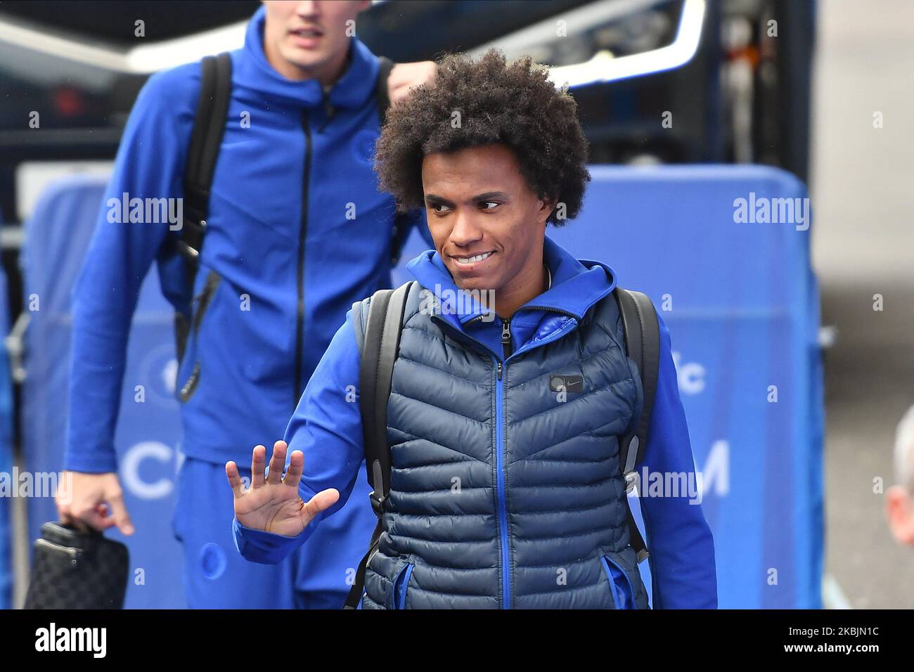 Willian during the Premier League match between Chelsea and Everton at ...