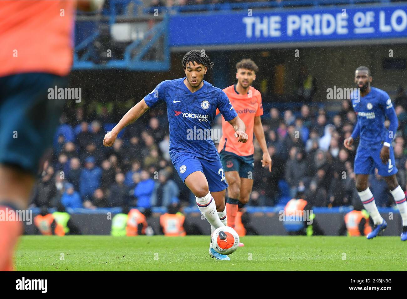 Reece James during the Premier League match between Chelsea and Everton ...