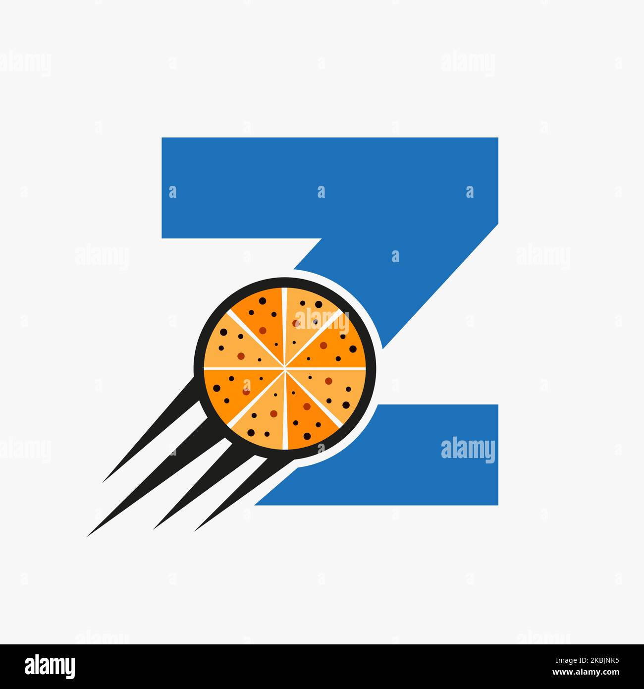 Z food logo hi-res stock photography and images - Alamy