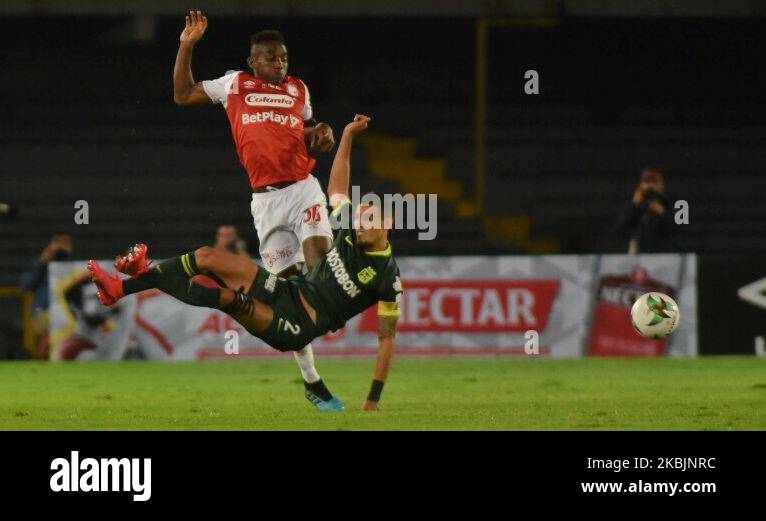 Daniel Munoz (#2) of Atletico Nacional in action during the match ...