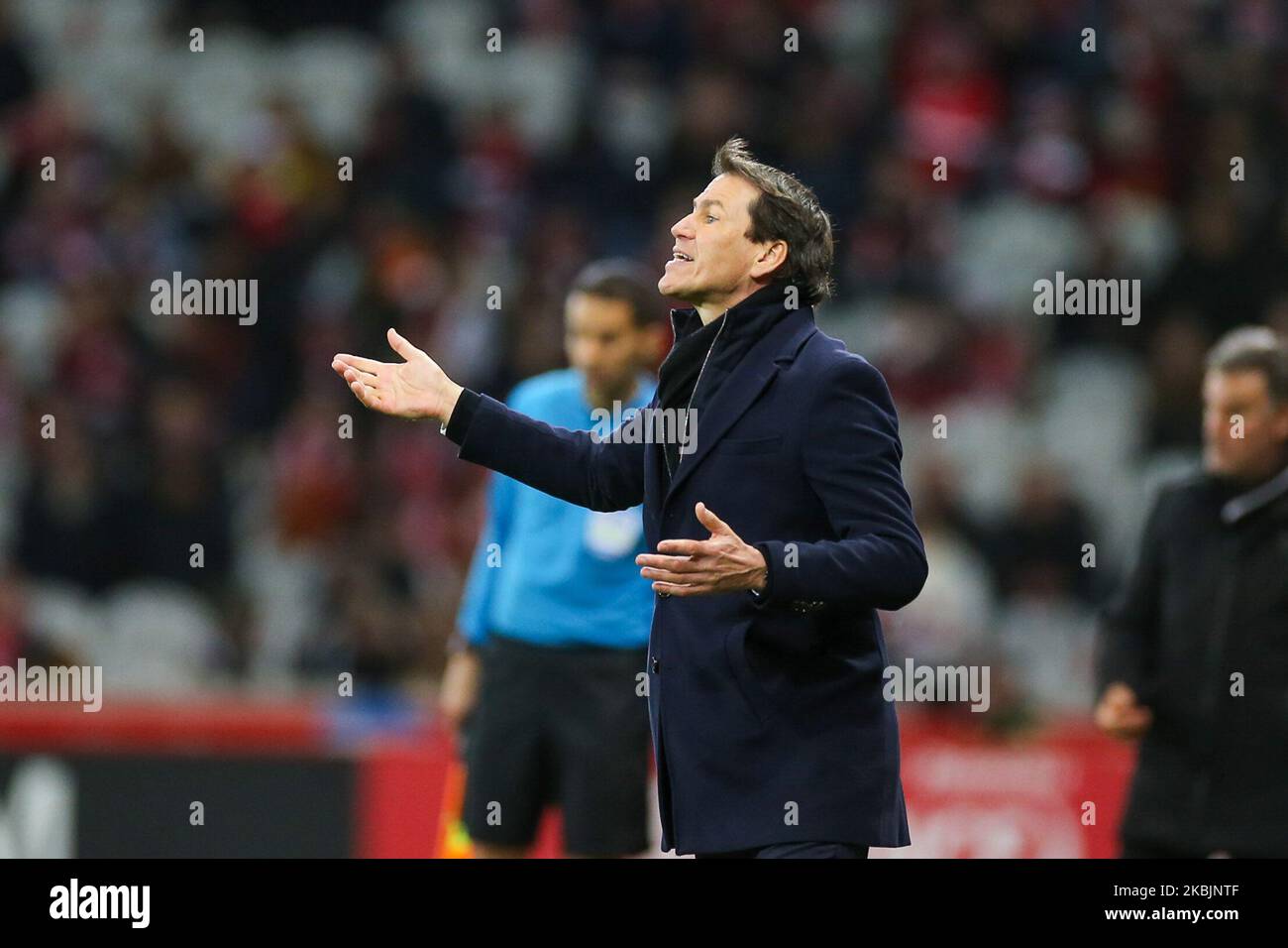 Coach of olympique lyonnais rudi garcia hi-res stock photography and ...