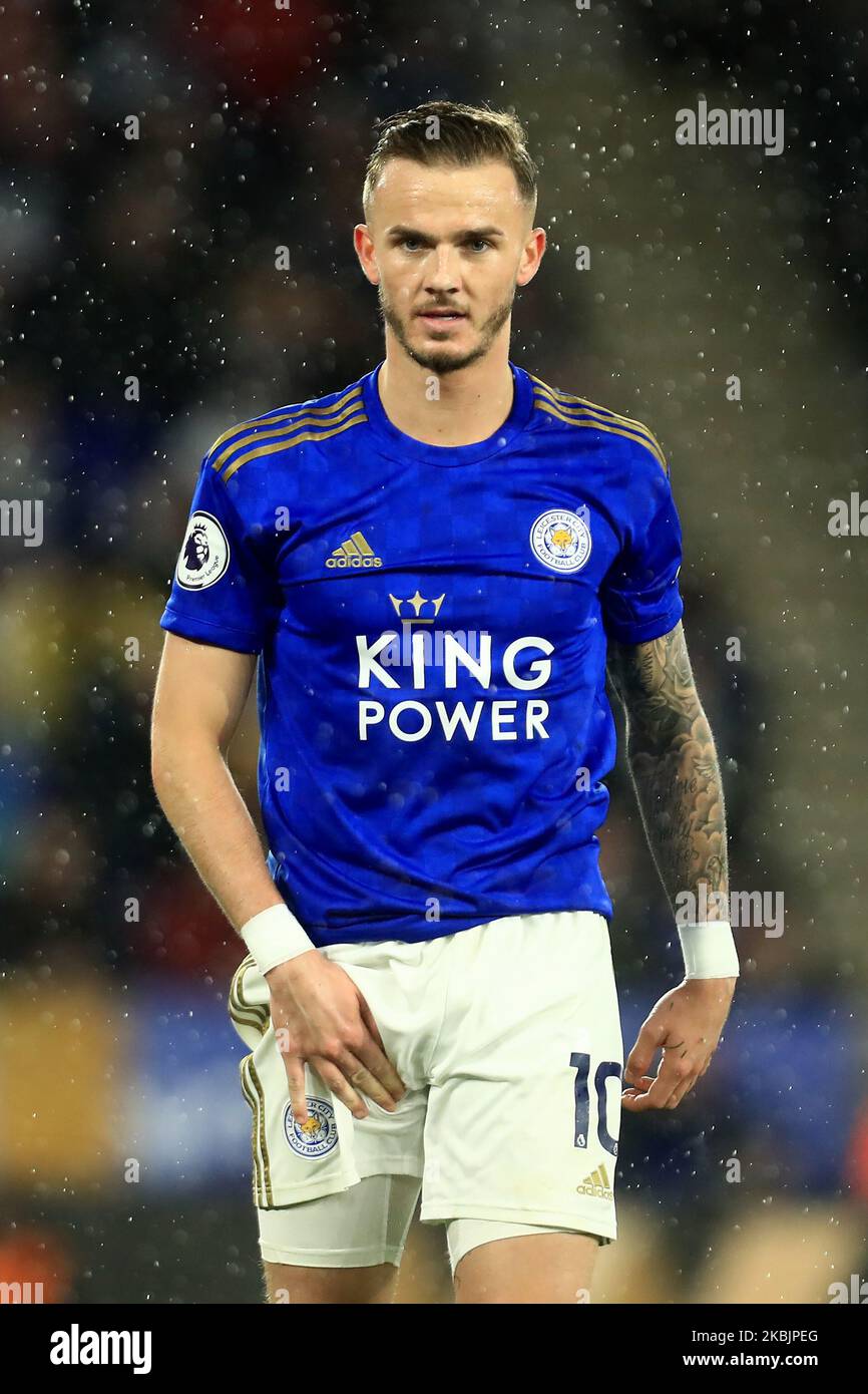 James Maddison of Leicester City during the Premier League match ...