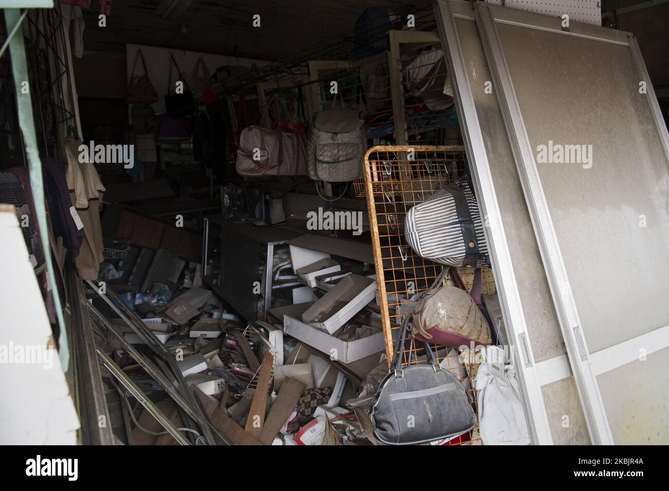 Destroyed boutique hi-res stock photography and images - Alamy