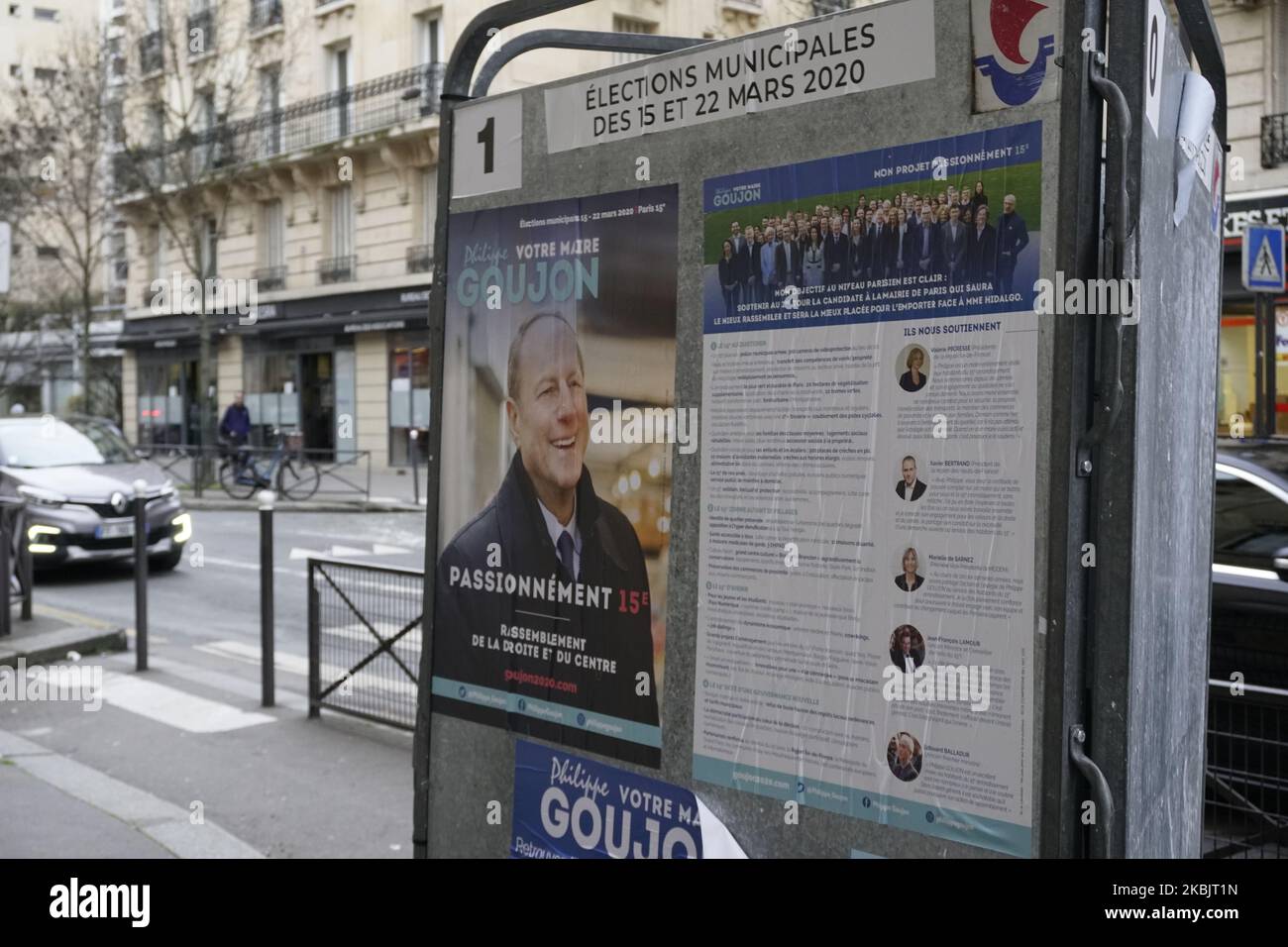 Battle for the Paris City Hall for votes in mayoral elections on March ...