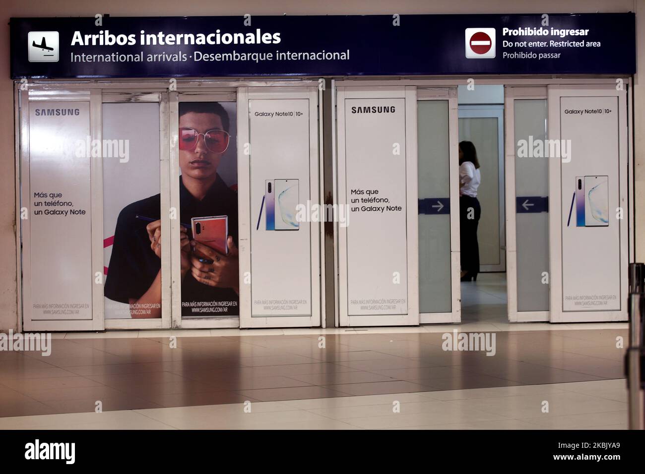 A general view of A view of Ezeiza International Airport in Buenos ...
