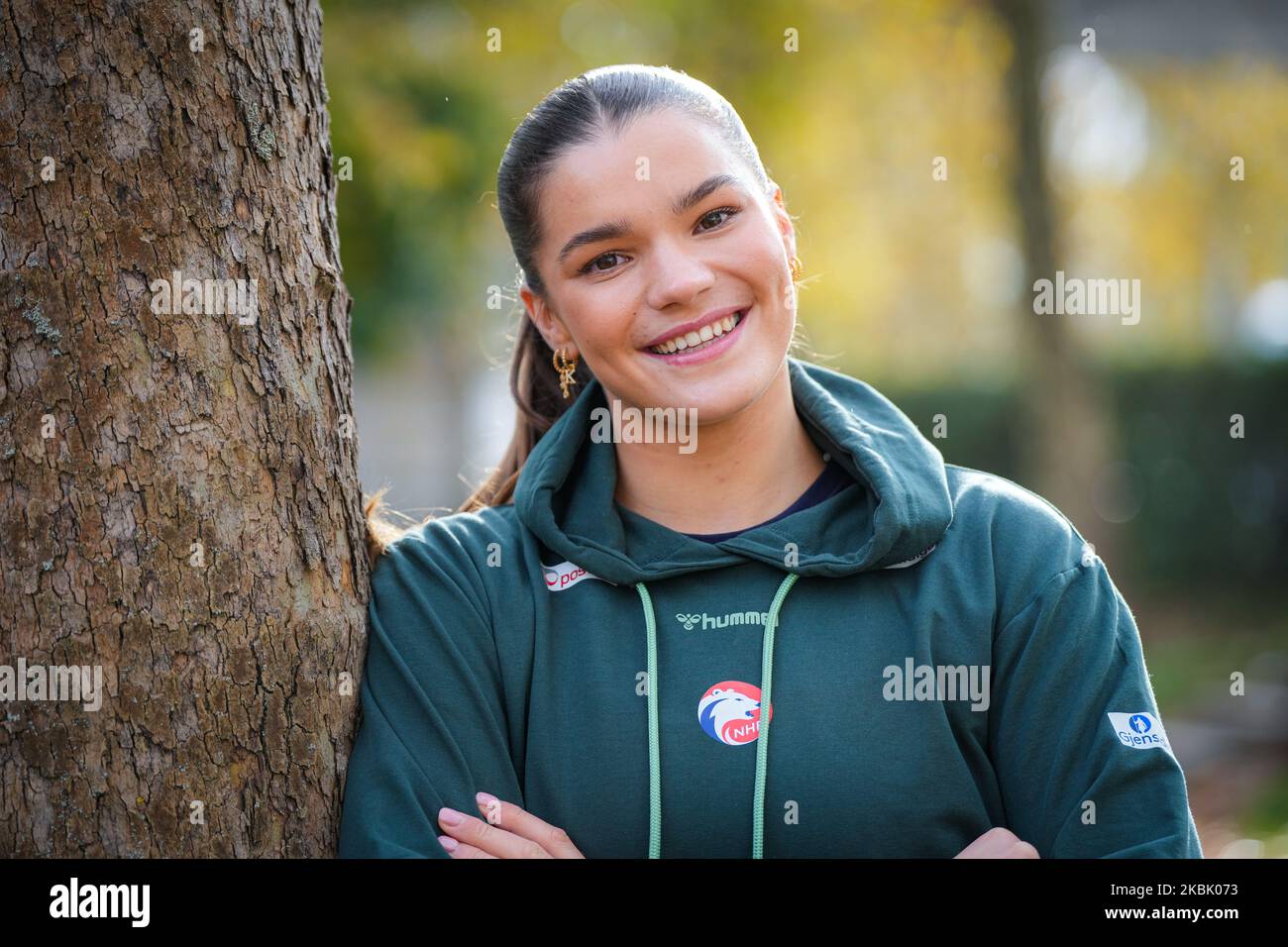 Ljubljana, Slovenia 20221103.Kristina Sirum Novak during a press ...