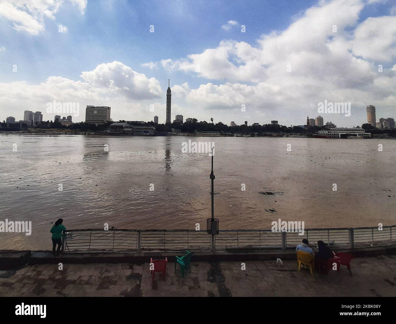 Changing the color of the Nile River after the Dragon Storm, to yellow ...