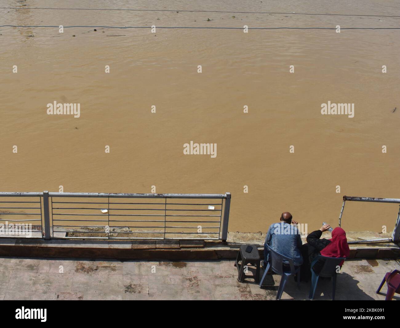 Changing the color of the Nile River after the Dragon Storm, to yellow ...