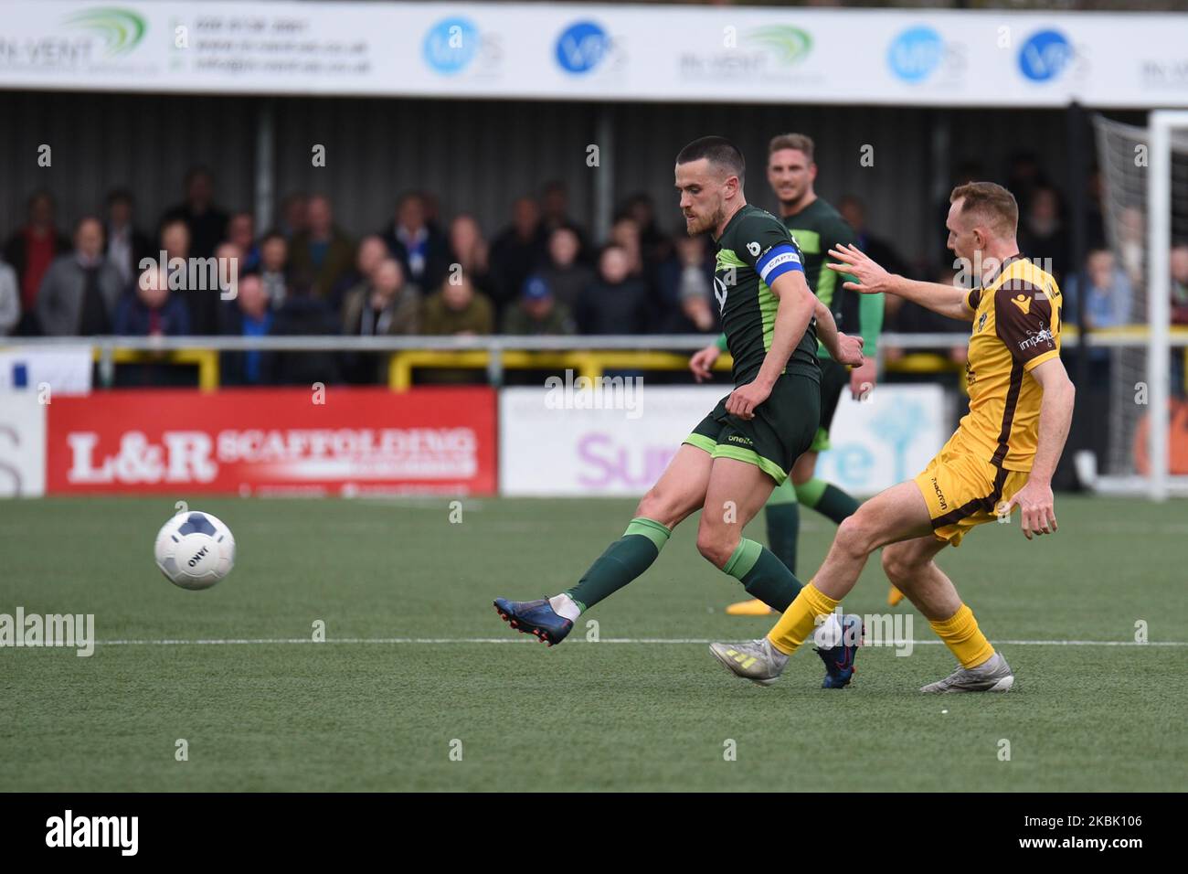 Ryan Donaldson of Hartlepool United during the Vanarama National League ...