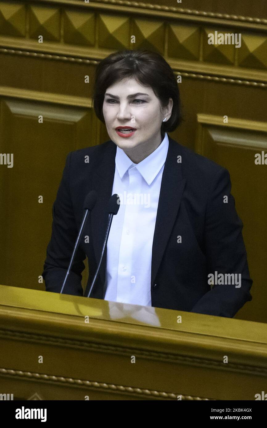Prosecutor general iryna venedyktova hi-res stock photography and ...