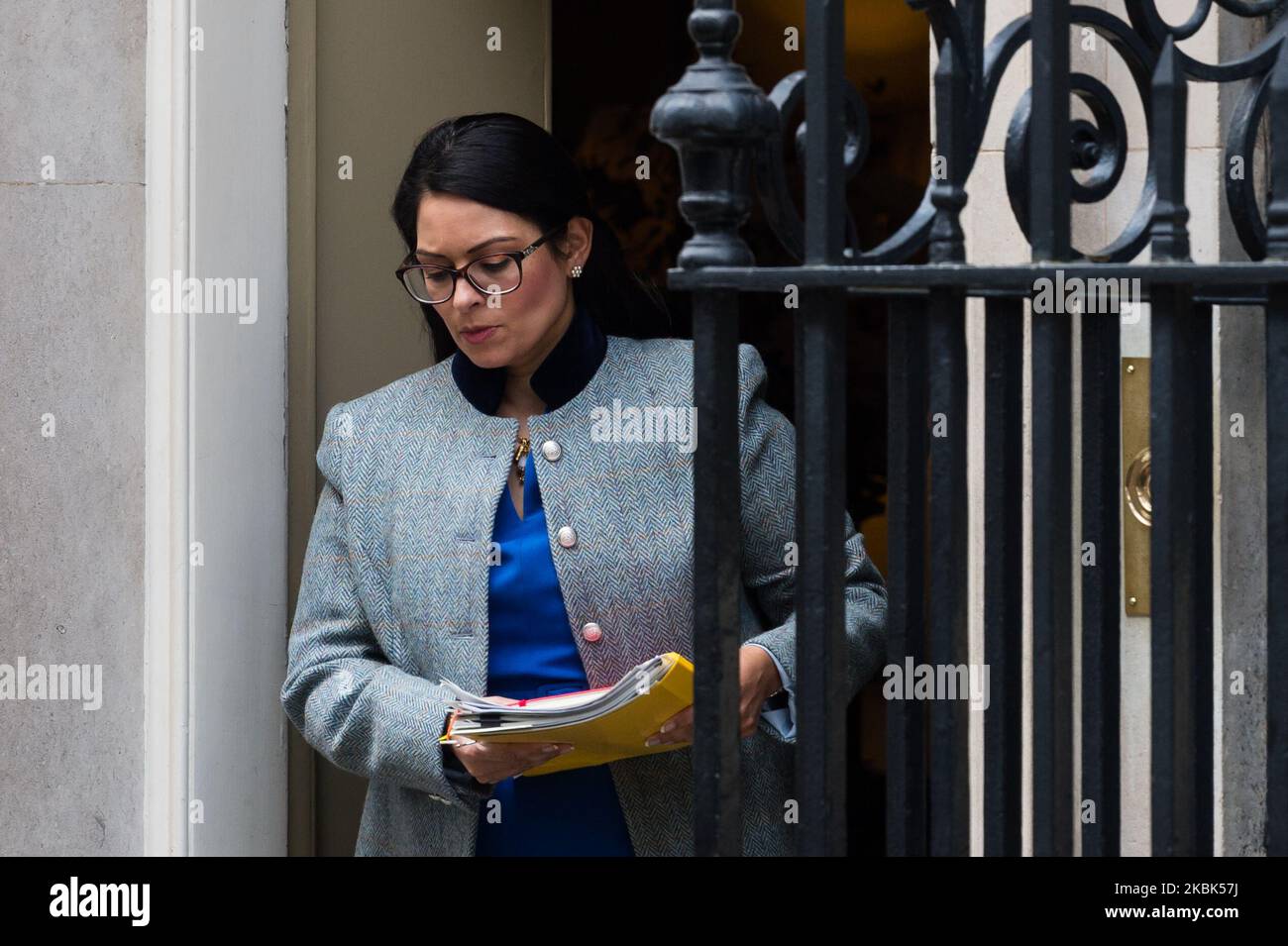 Home department priti patel leaves hi-res stock photography and images - Alamy