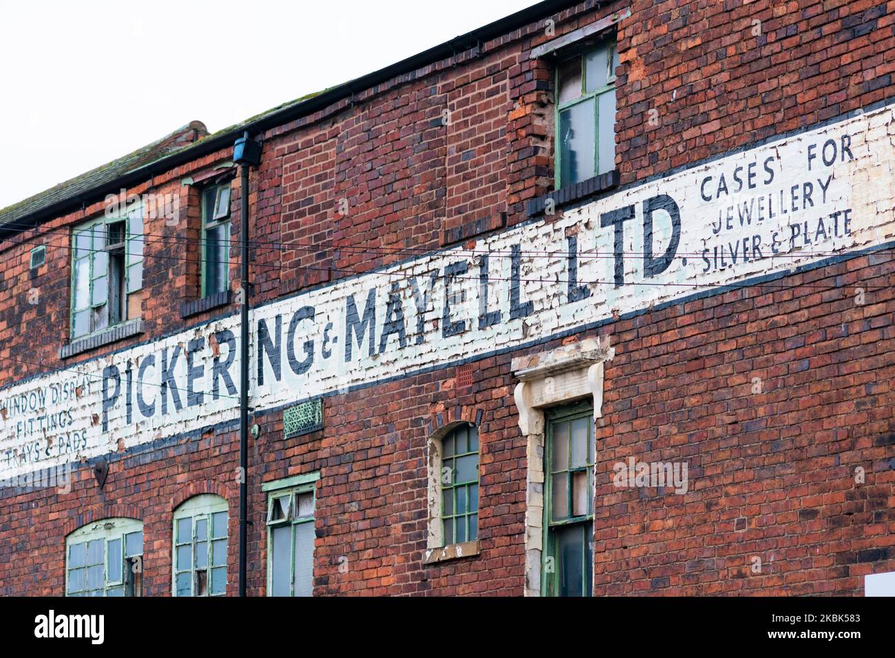 Pickering & Mayell Ltd factory in the Jewellery Quarter, Birmingham ...