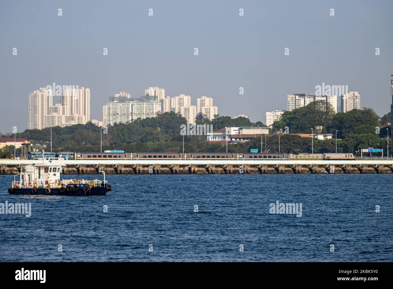Singapore johor causeway hi-res stock photography and images - Alamy