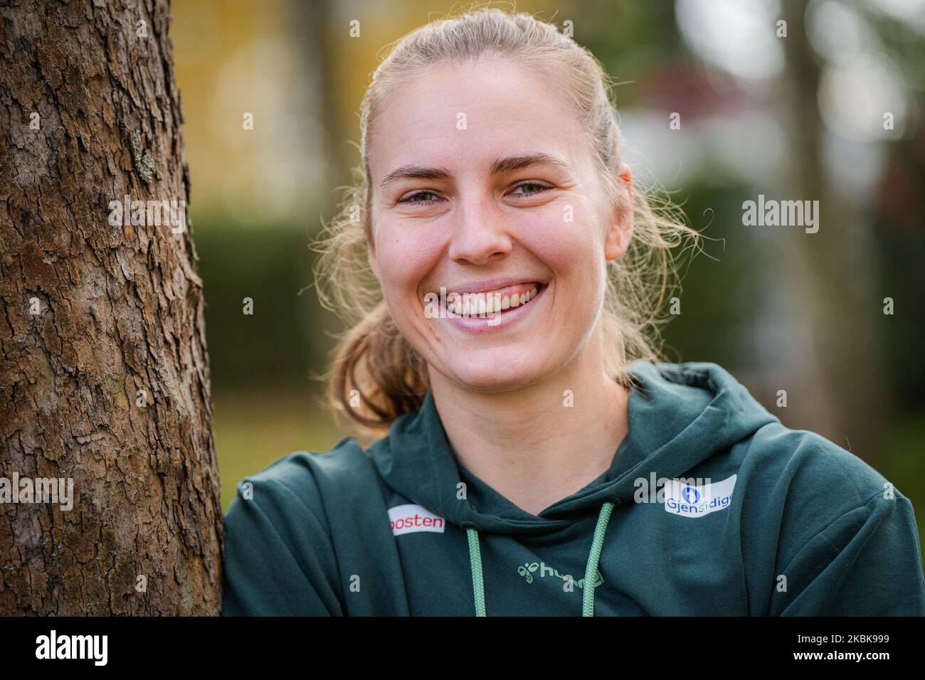 Ljubljana, Slovenia 20221103.Vilde Mortensen Ingstad during a press ...